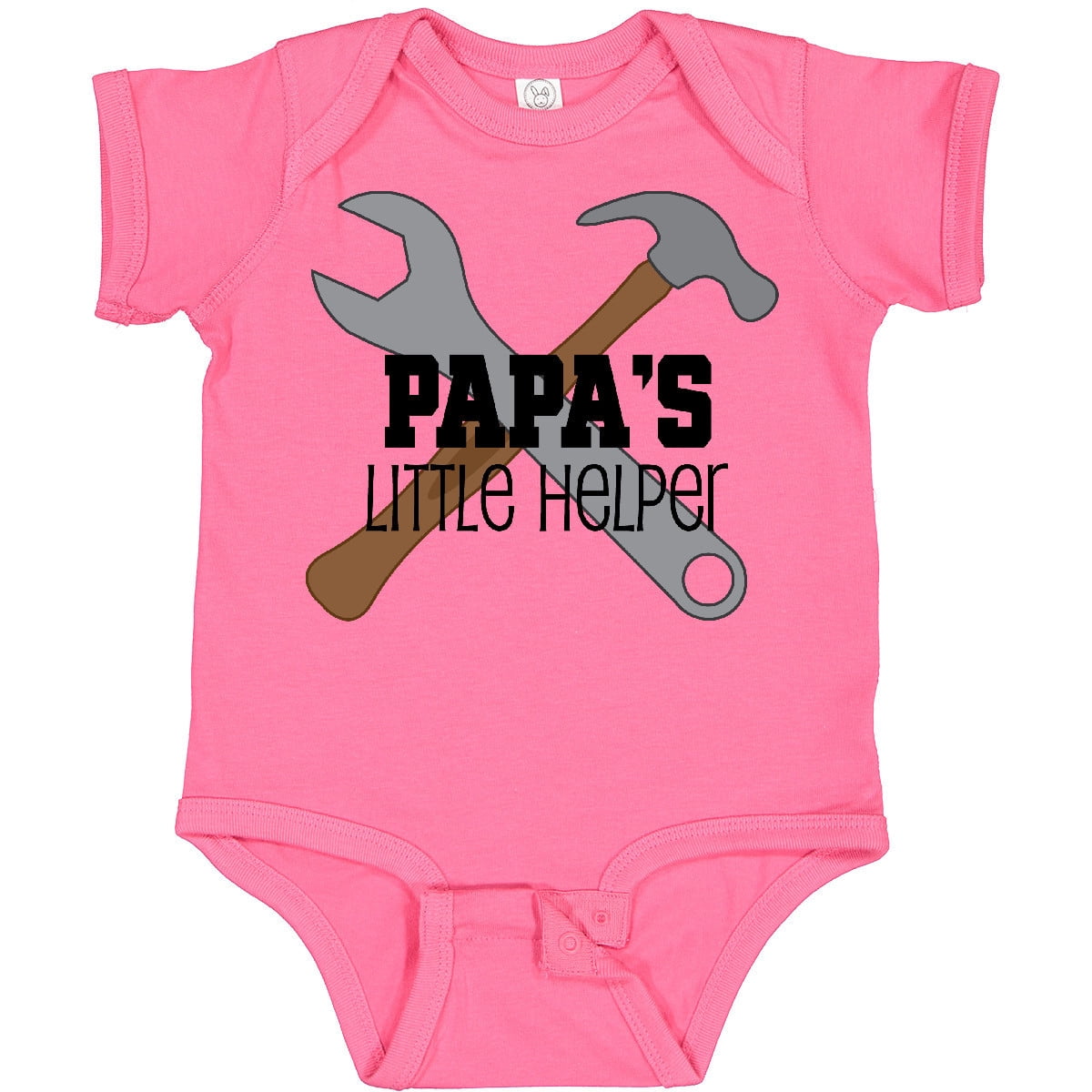 Tiny Nest Papa'S Little Helper Baby Bodysuit Papa From Grandson Tools ...