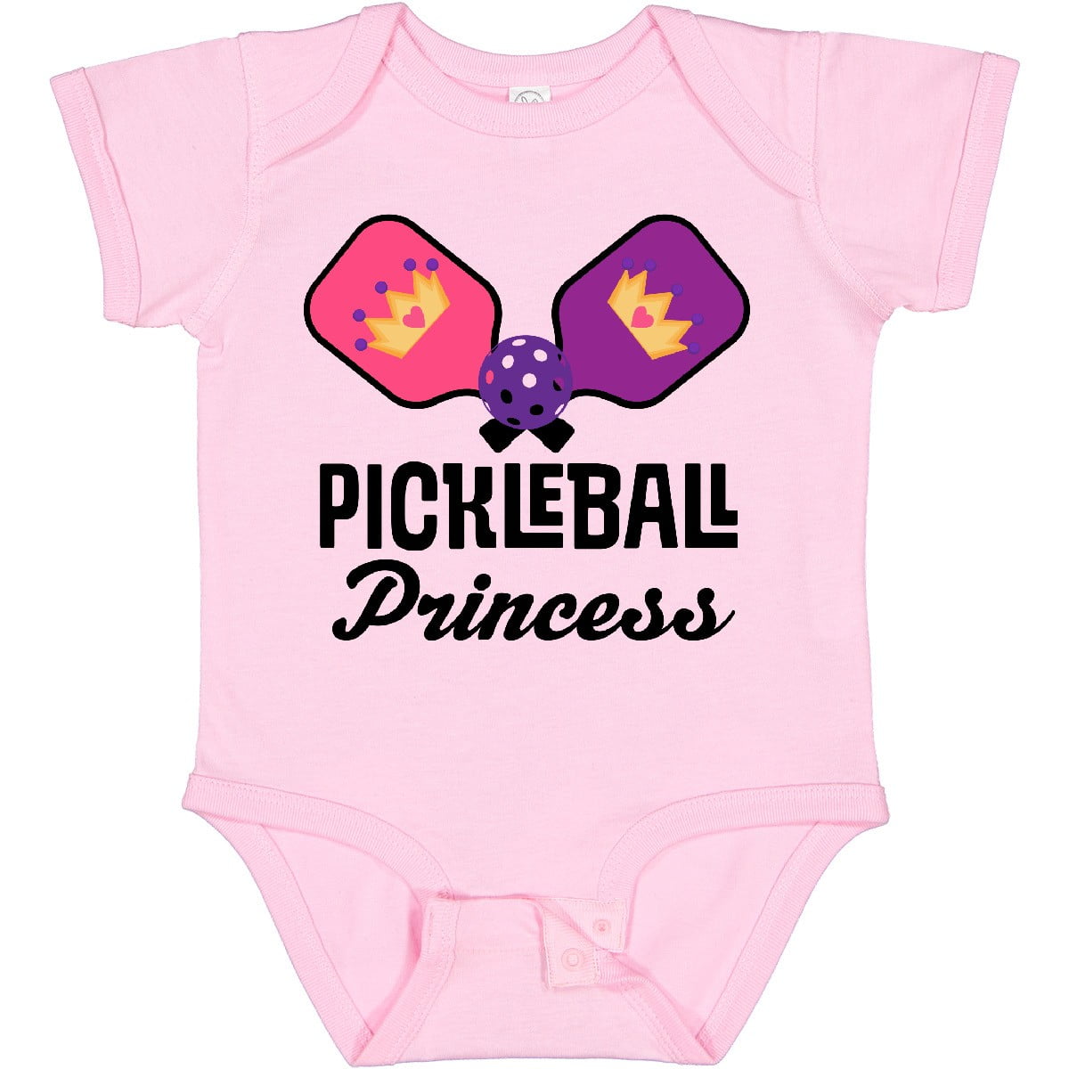 Tiny Nest Pickleball Princess Baby Bodysuit One-Piece Infant Creeper ...