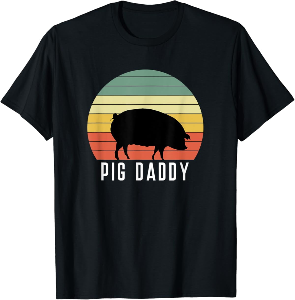 Tiny Nest Pig Dad Daddy Farmer Farming Farm Pork Animal Livestock T ...