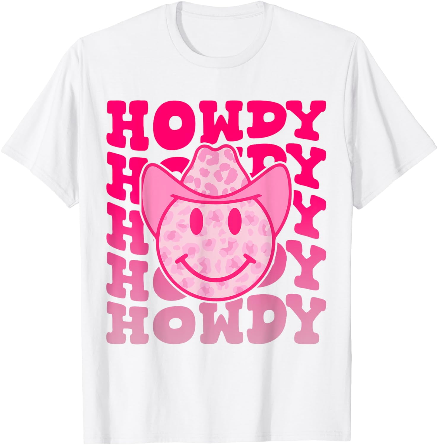Tiny Nest Pink Howdy Smile Face Rodeo Western Country Southern Cowgirl ...