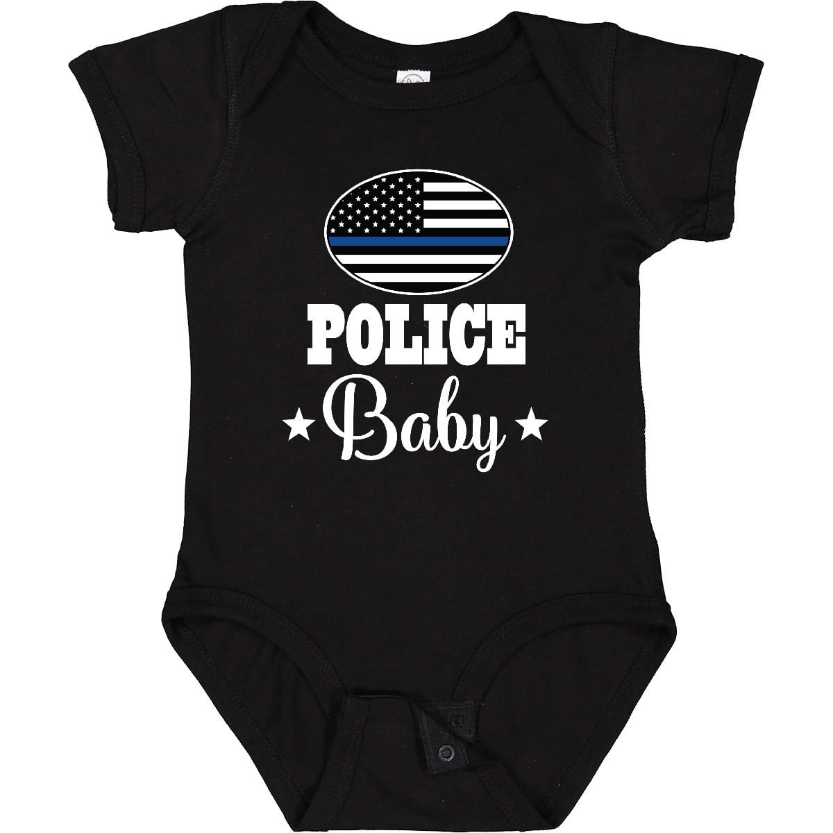 Tiny Nest Police Baby Law Enforcement Baby Bodysuit Policeman Shower ...