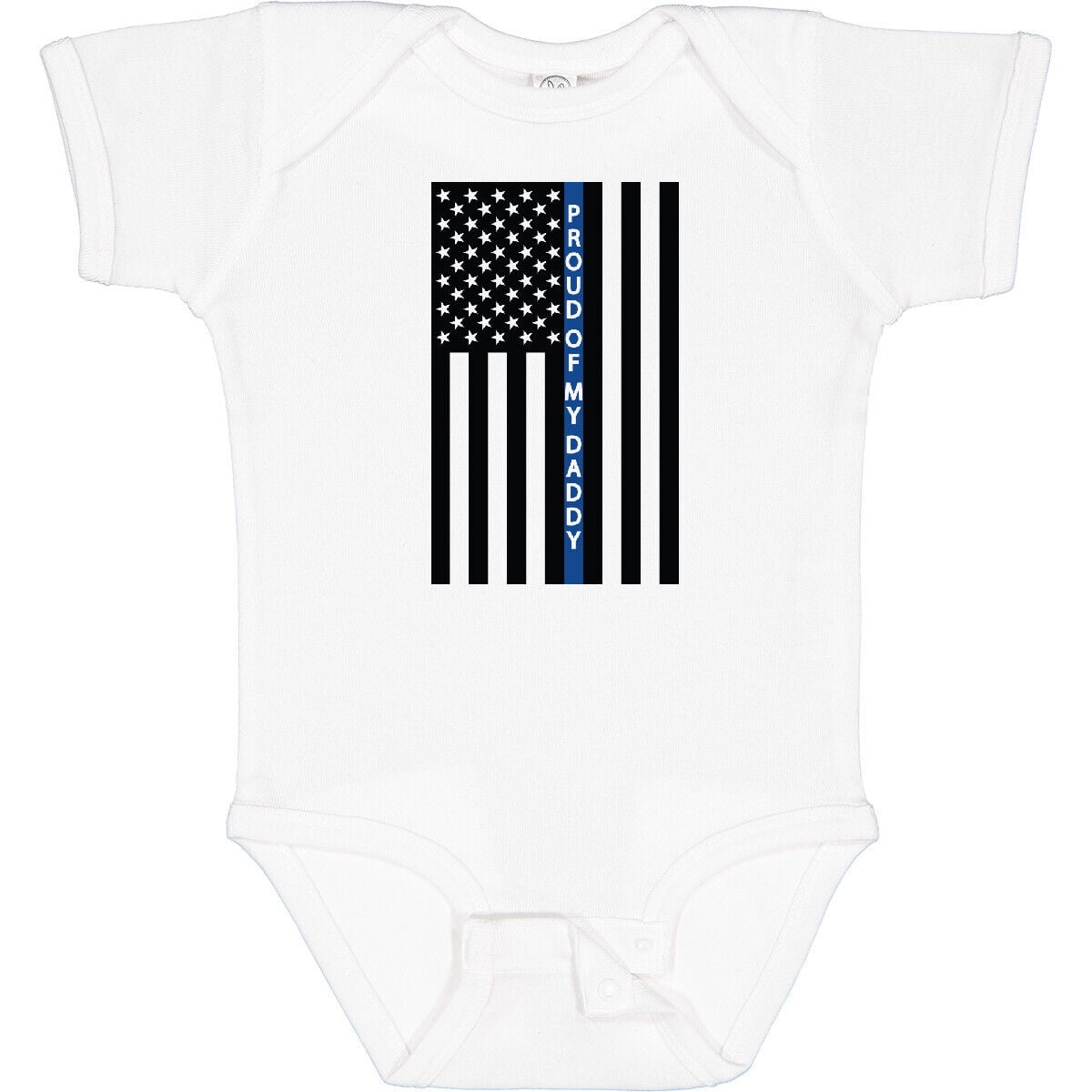 Tiny Nest Police Officer Daddy Law Enforcement Baby Bodysuit Sheriff ...