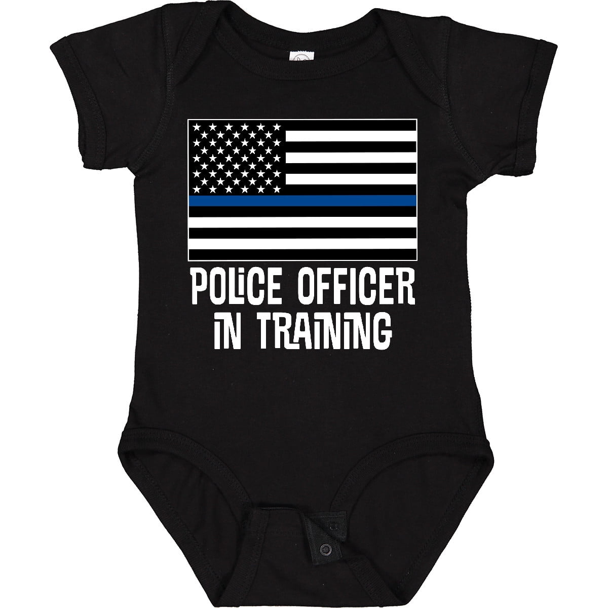 Tiny Nest Police Officer In Training Baby Bodysuit Policeman Sheriff ...