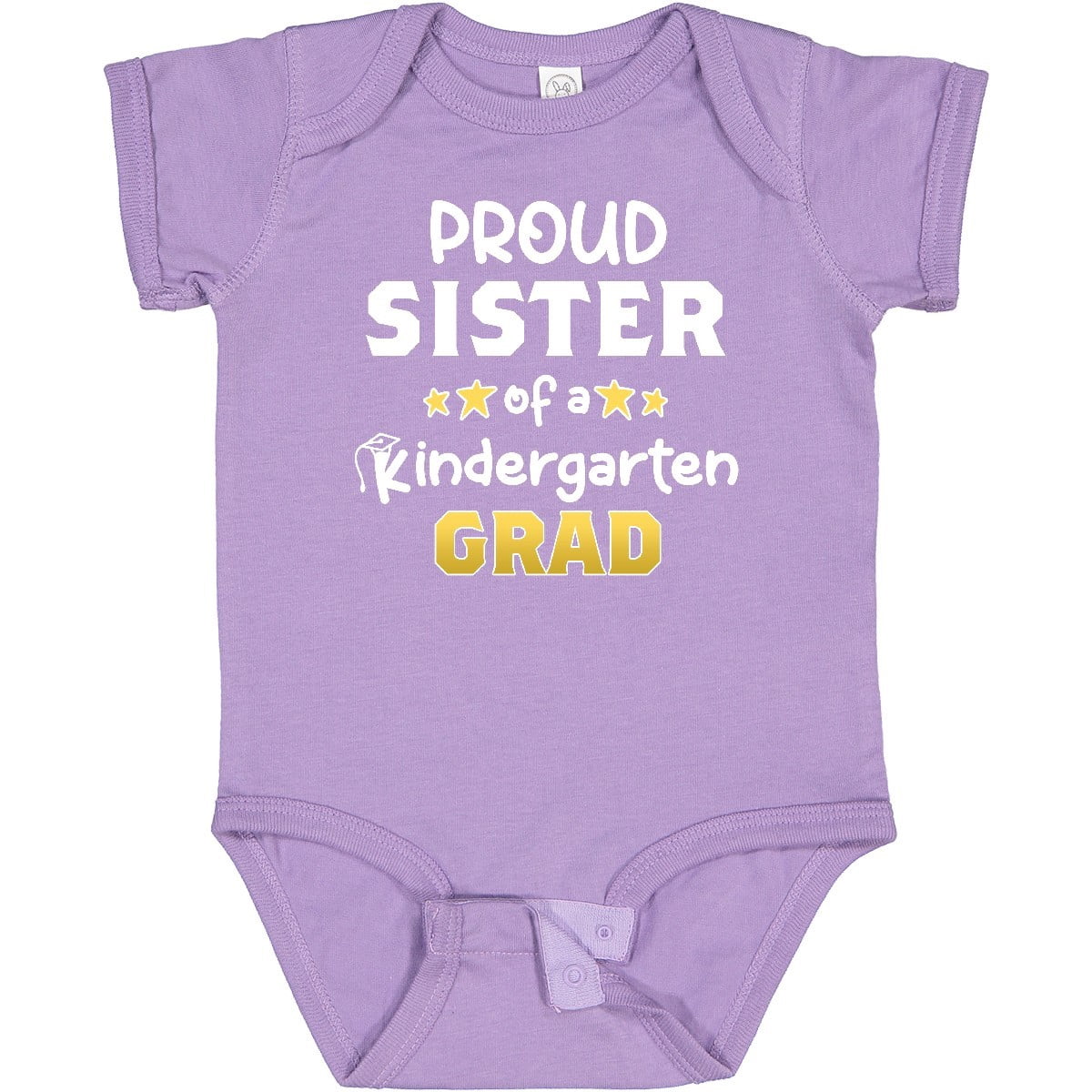 Tiny Nest Proud Sister Of A Kindergarten Grad Baby Bodysuit School ...