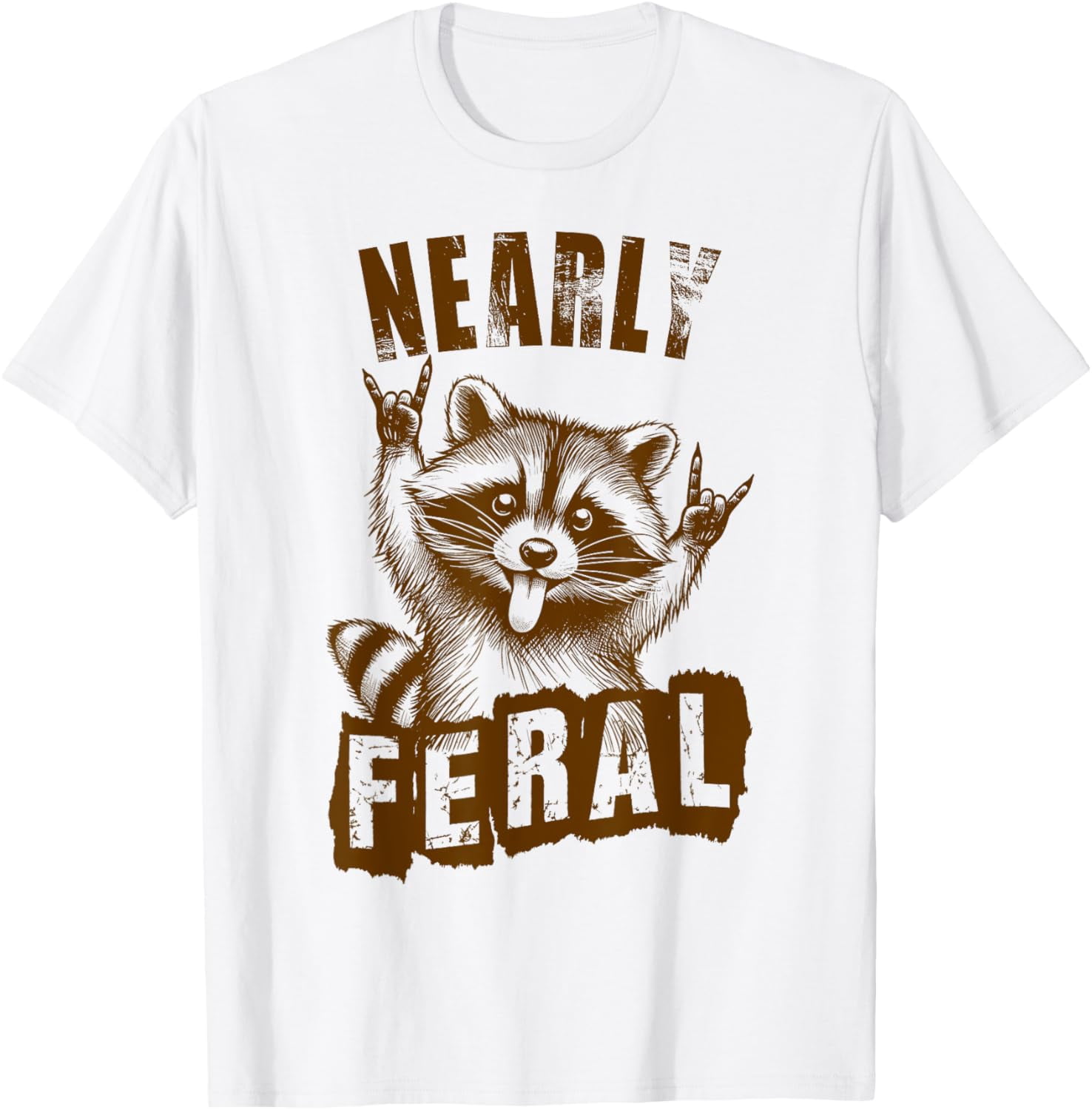 Tiny Nest Racoon Lover Trash Eater Trashy Feral Child Nearly Feral T ...