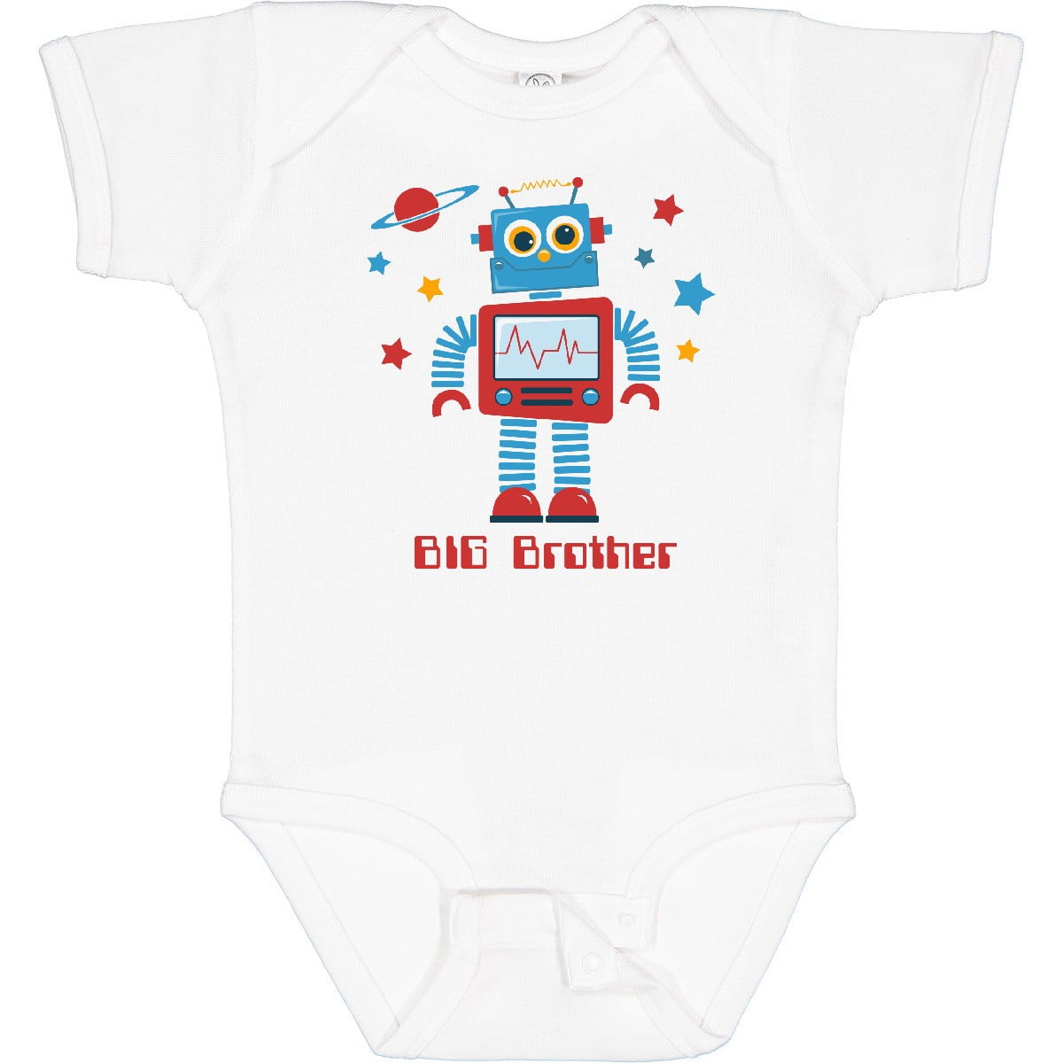 Tiny Nest Robot Big Brother Ii Baby Bodysuit Science Fiction Outer ...