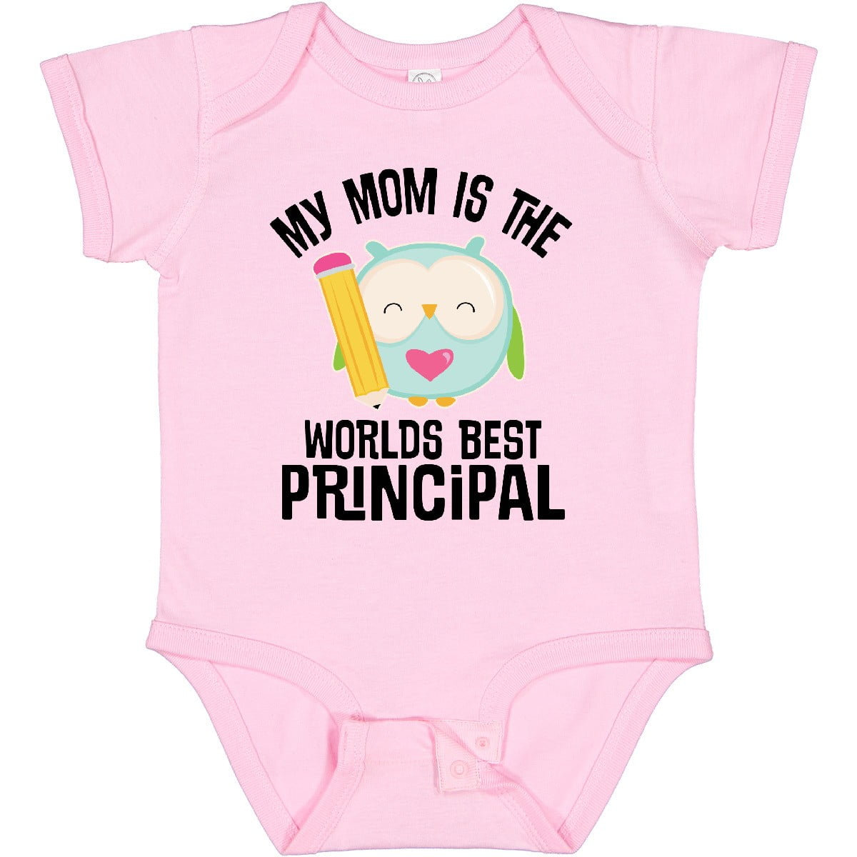 Tiny Nest School Principal Mom Baby Bodysuit Elementary Mommy Outfit ...