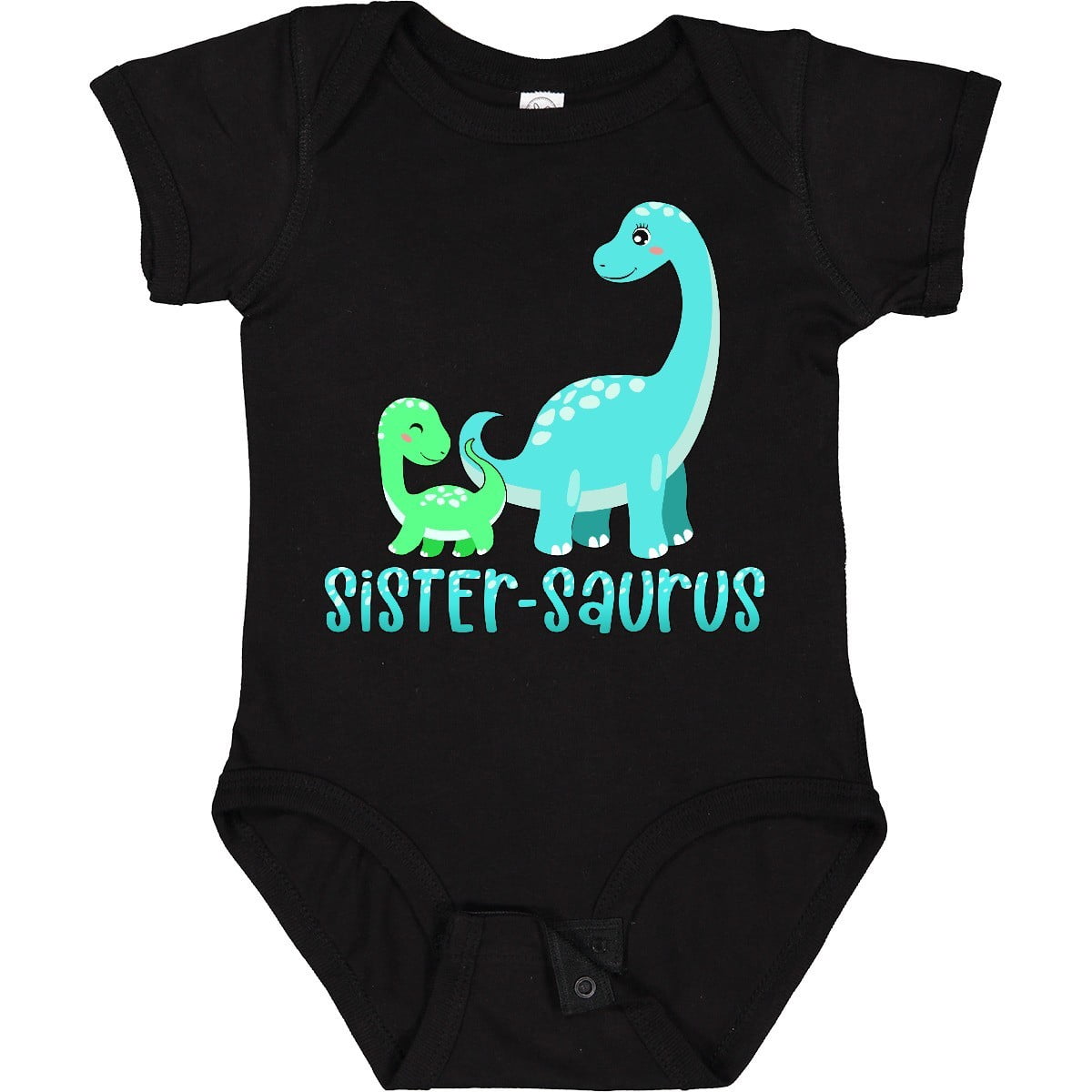 Tiny Nest Sister-Saurus Cute Brontosaurus Family Baby Bodysuit Siblings ...