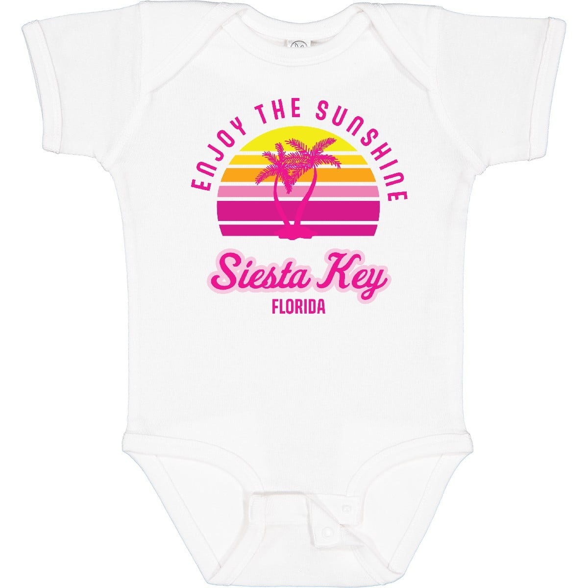 Tiny Nest Summer Enjoy The Sunshine Siesta Key Florida In Pink Baby ...