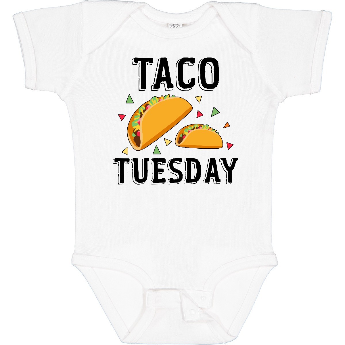 Tiny Nest Taco Tuesday Baby Bodysuit Tacos Mexican Culture One Piece