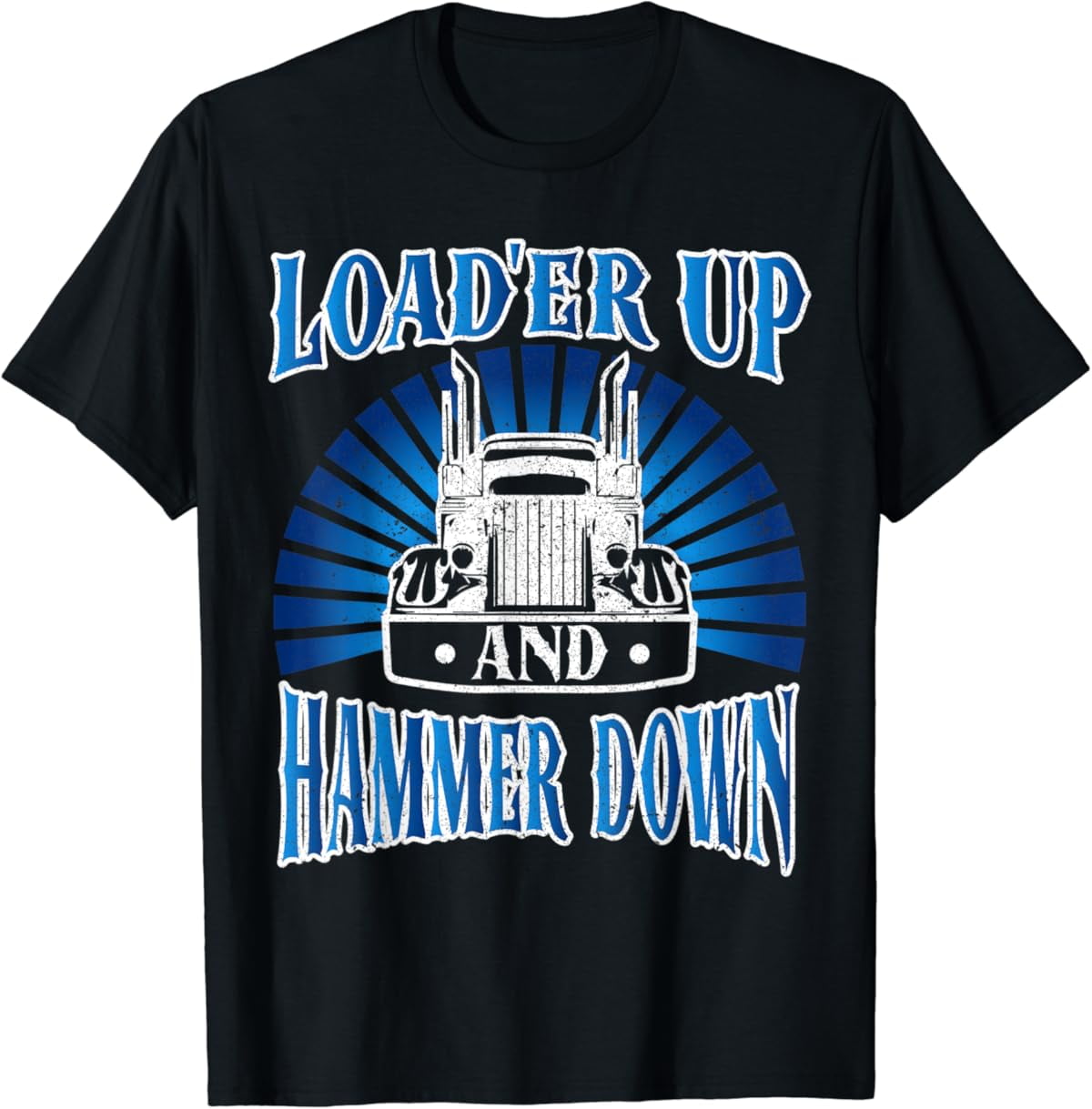 Tiny Nest Trucker - 18 Wheeler Freighter Truck Driver T-Shirt, Gift For ...