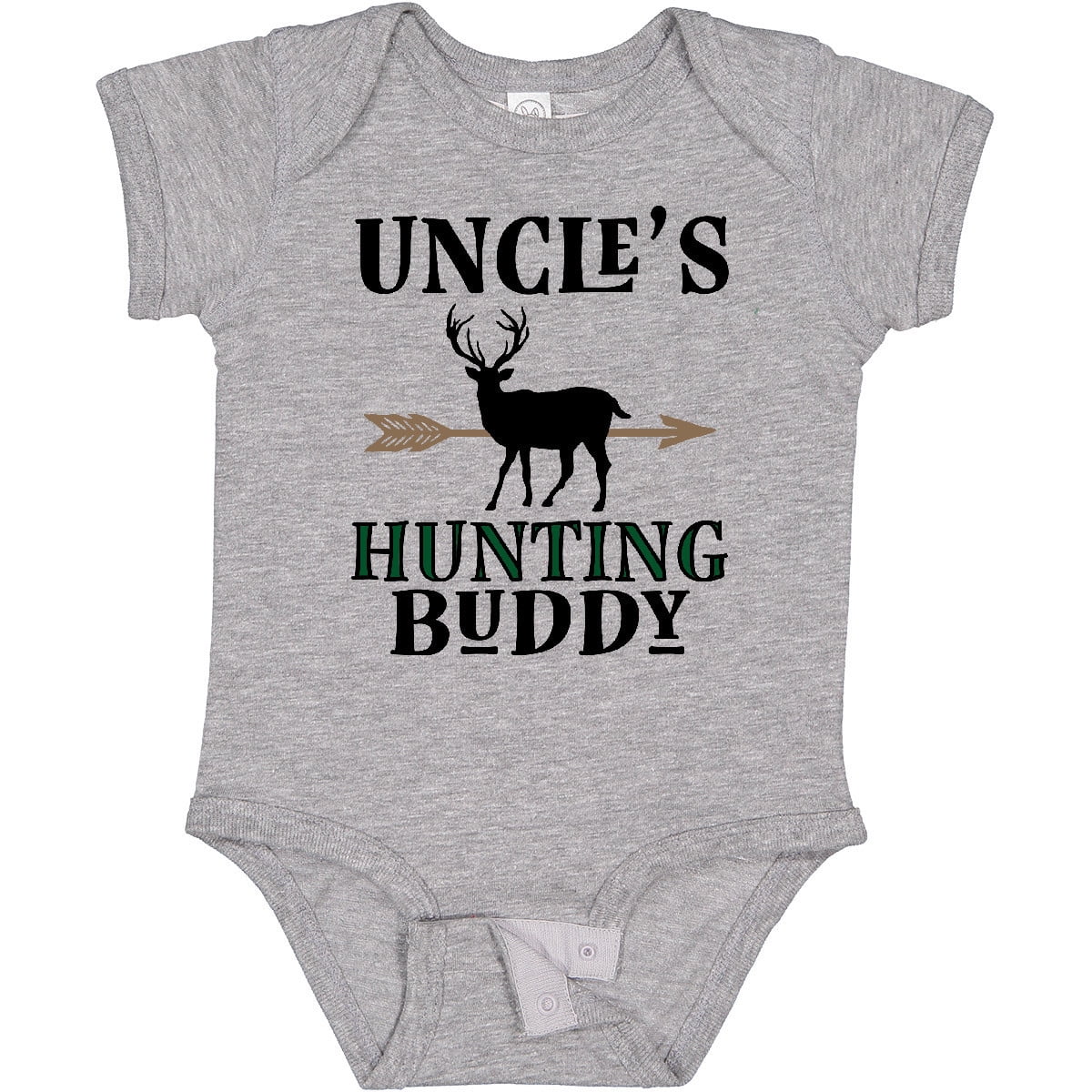 Tiny Nest Uncle Deer Hunting Buddy Baby Bodysuit Hunter Future Archer Boys Boy, New Born, Baby ...
