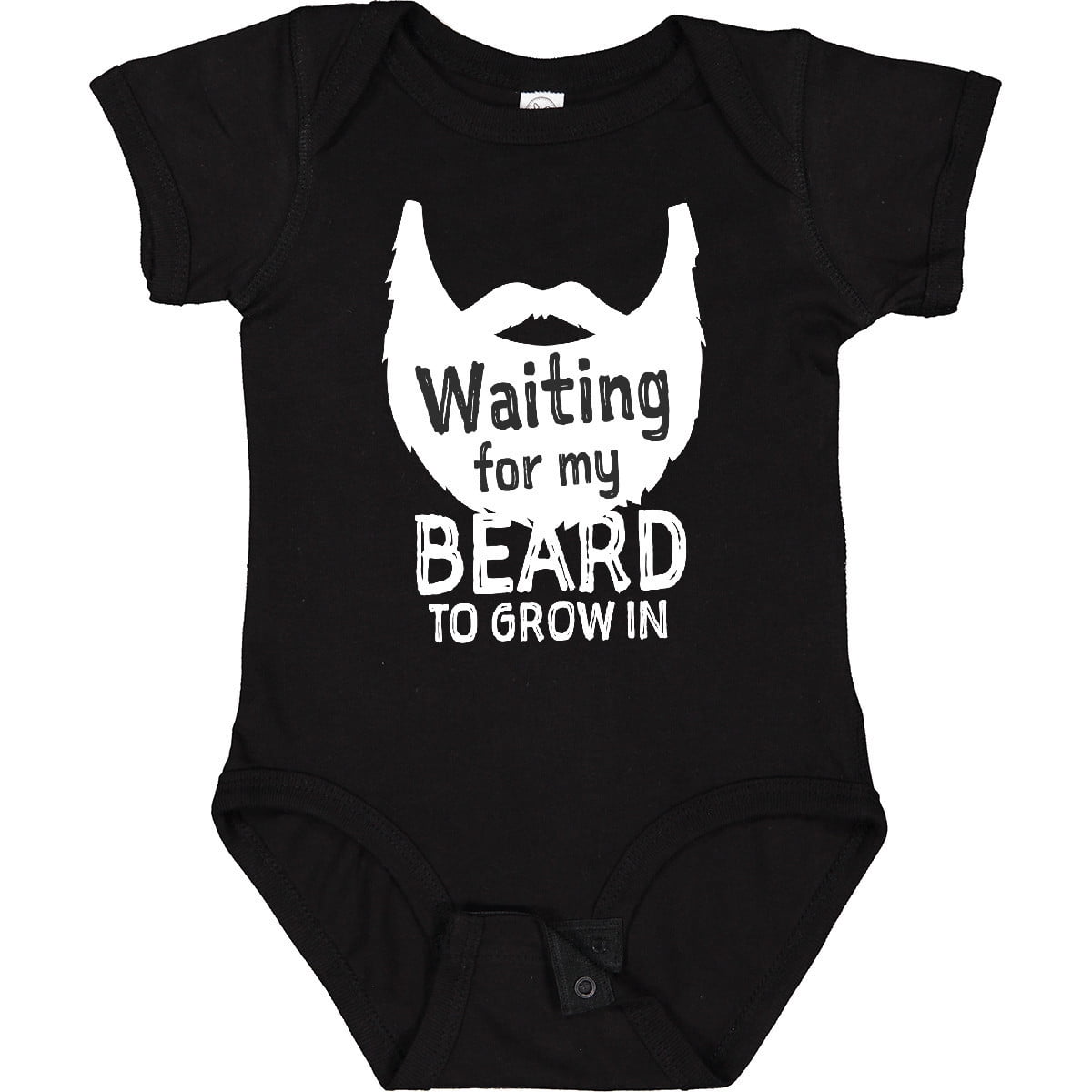 Tiny Nest Waiting For My Beard To Grow In Baby Bodysuit Men Beards ...
