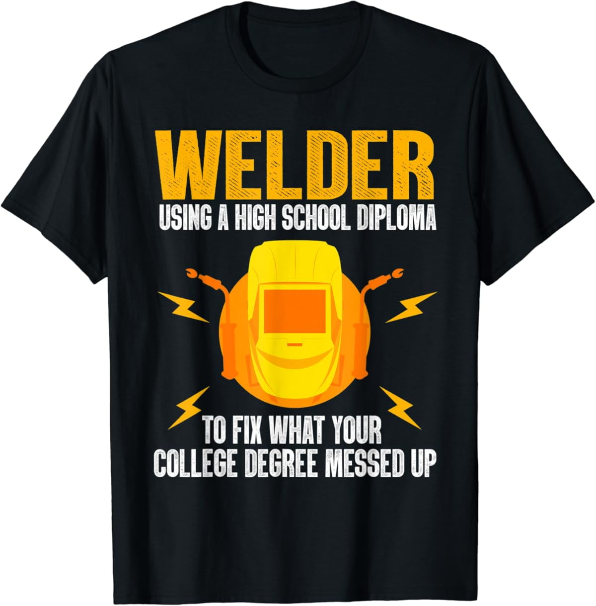 Tiny Nest Welder Art For Men Women Steel Welding Mig/Tig Welder T-Shirt ...