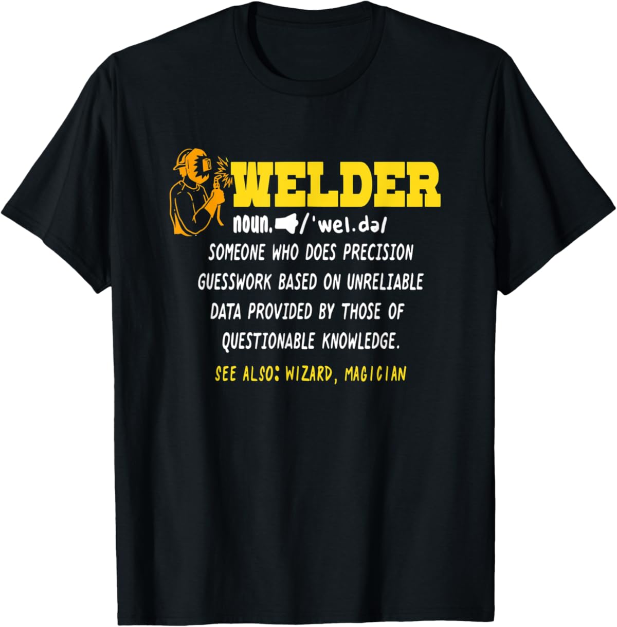 Tiny Nest Welder Definition Shirt I Welding T-Shirt T-Shirt, Gift For ...