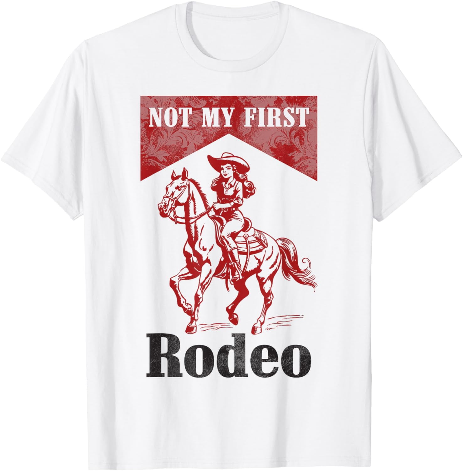 Tiny Nest Western Southern Cowgirl Country Wrangler Not My First Rodeo ...