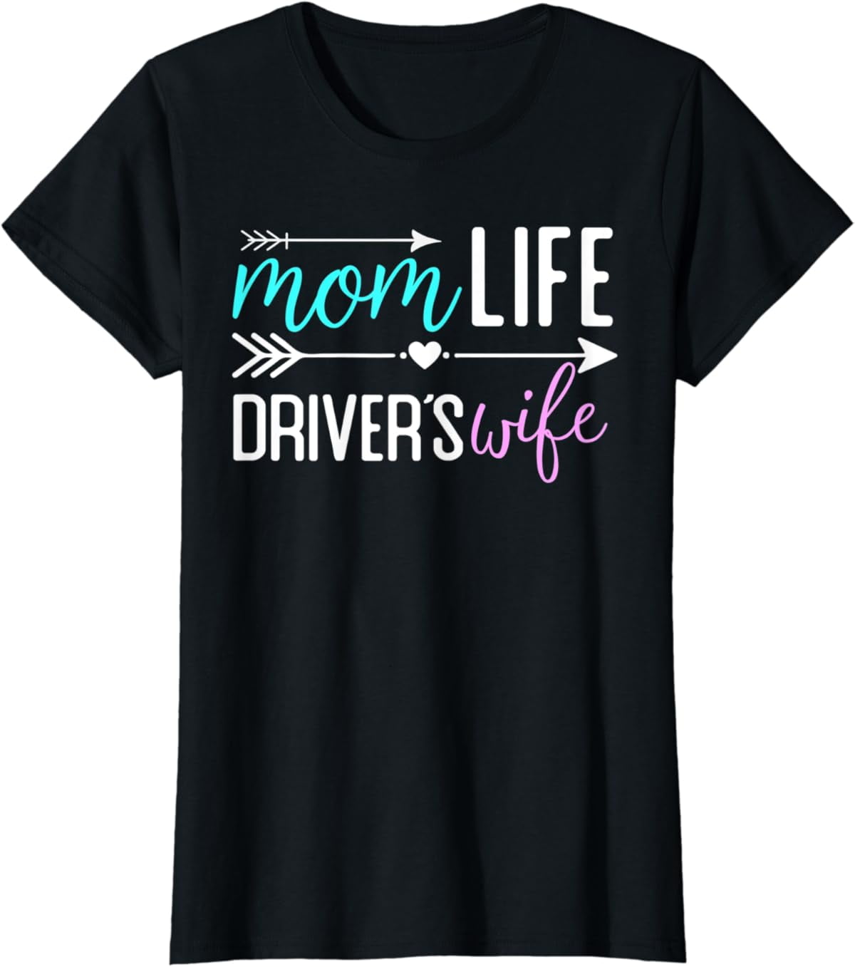 Tiny Nest Womens Mom Life Driverâ€™S Wife Gift For Big Rig Semi Trucker ...