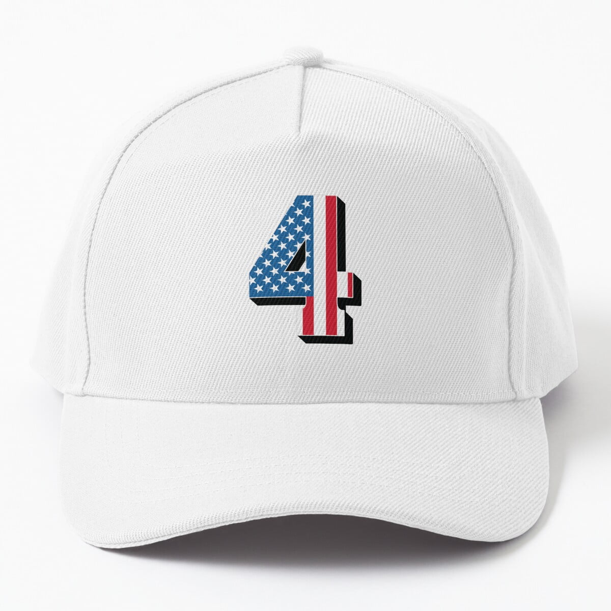 Tiny Nest4 - American Flag Text Cap Baseball Cap, Hats For Men, Gift ...