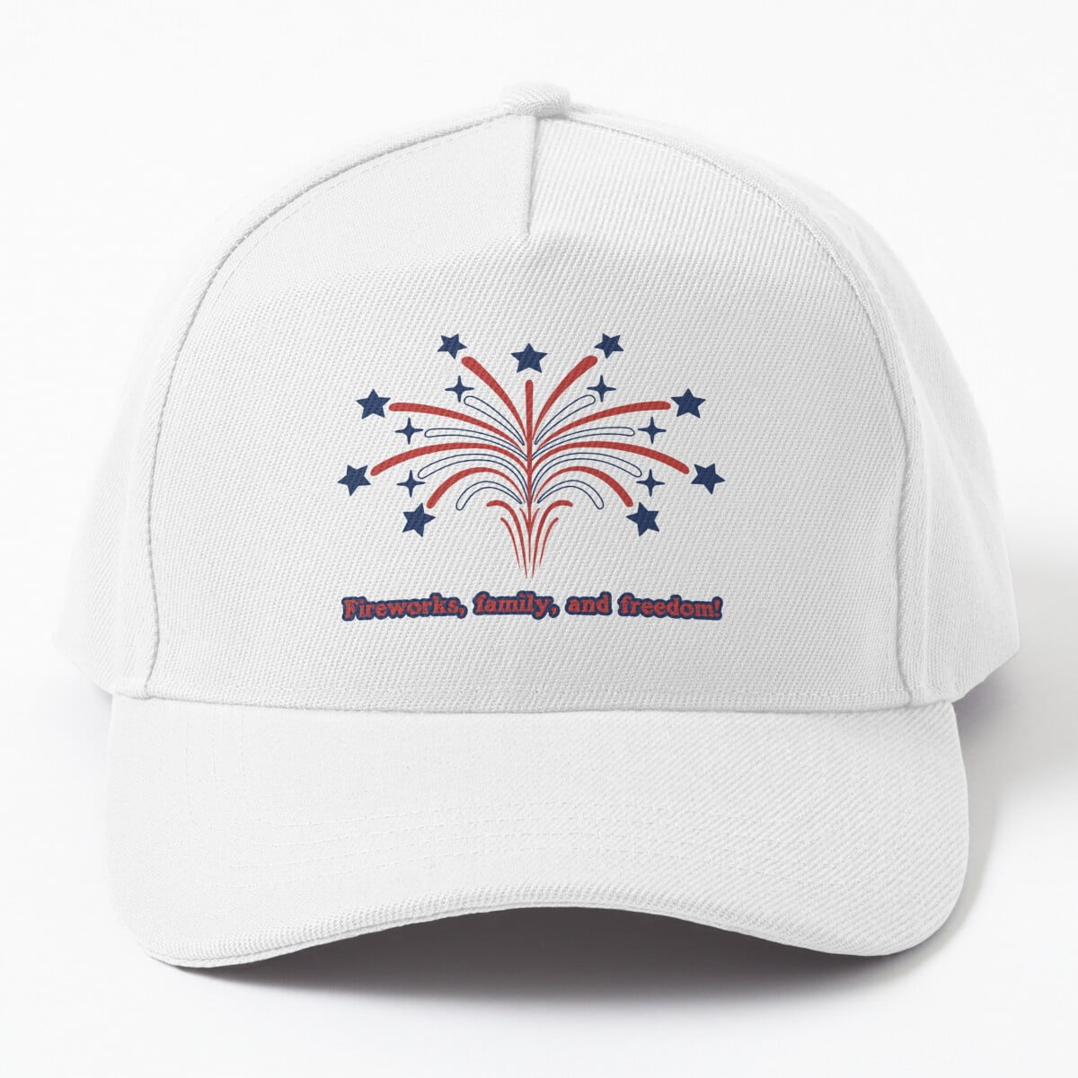 Jahat 4Th July Fireworks, Family And Cap Baseball Cap, Hats For Men ...