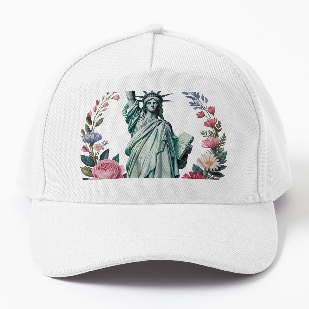 Jahat Floral 4Th July Statue Of Liberty, America Usa Png, America 4Th ...