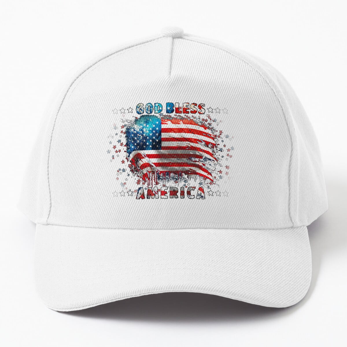 Jahat God Bless America, Independence Day, Beige Cap Baseball Cap, Hats ...
