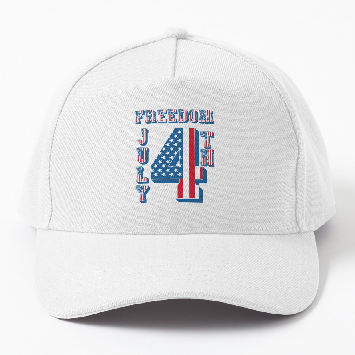 Jahat July 4Th - American Flag Text Cap Baseball Cap, Hats For Men ...