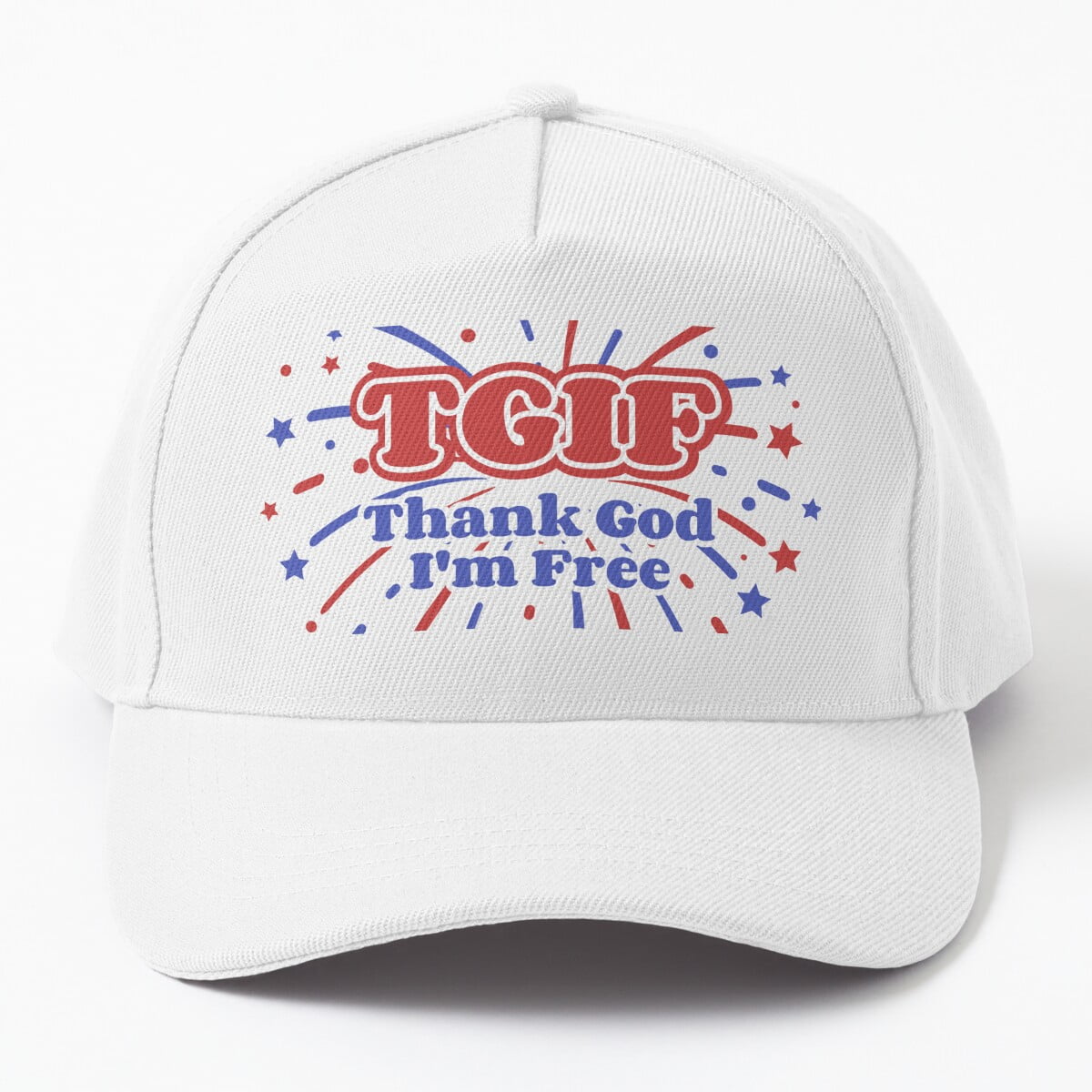 Jahat July 4Th Hat Independence Day That Tgif Thank God I'M Free ...