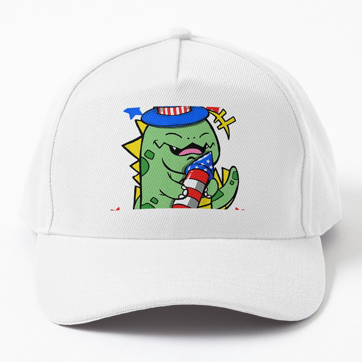 Jahat Kids Dinosaur Happy 4Th Of July Boys Toddlers American Trex Dino ...