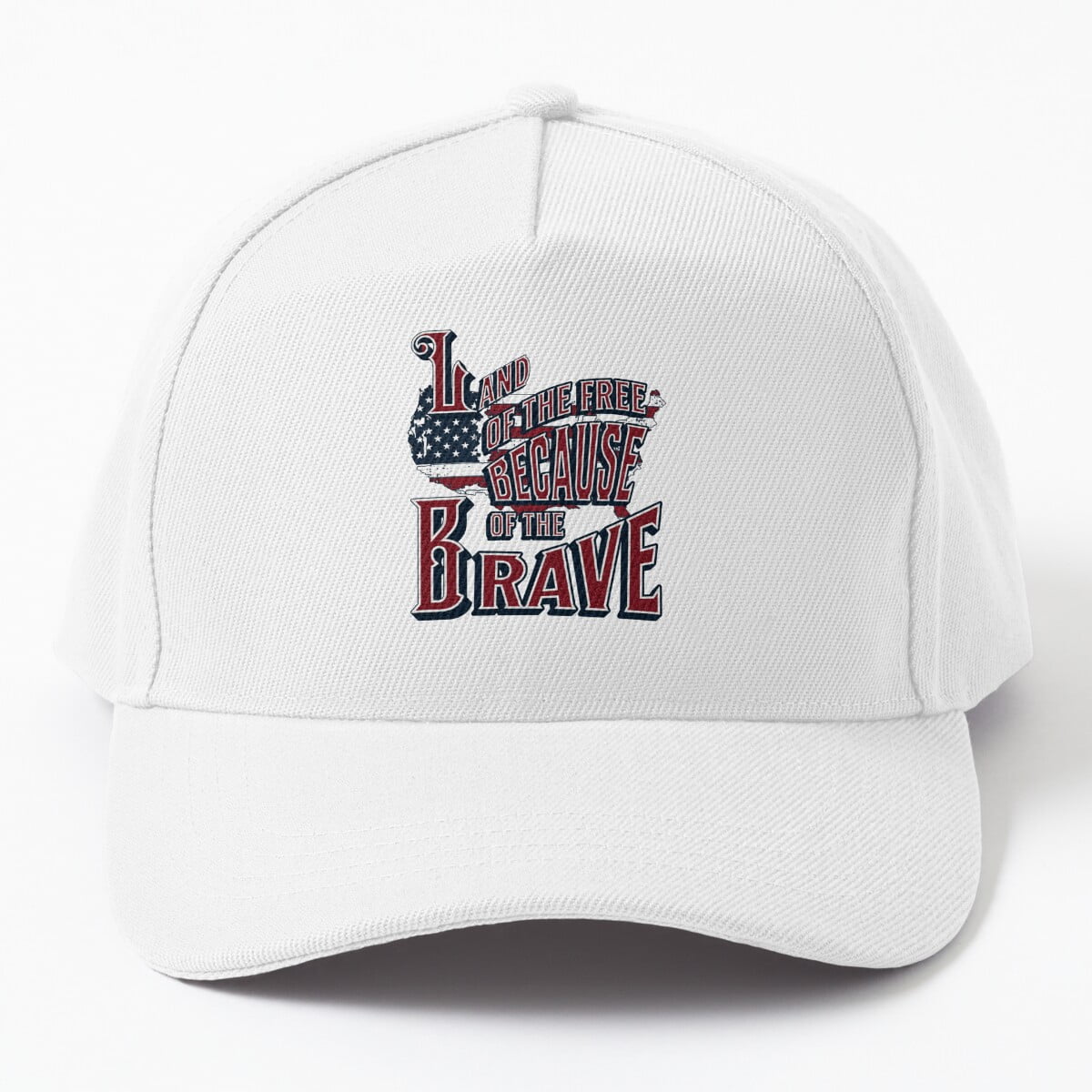Jahat Land Of The Free Because Of The Brave Independence Day Cap ...