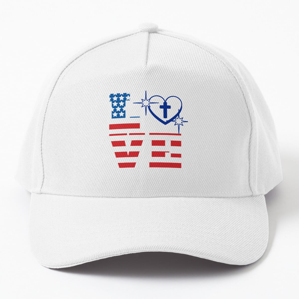 Jahat Love: 4Th Of July Religious Christian American Flag Cap Baseball ...