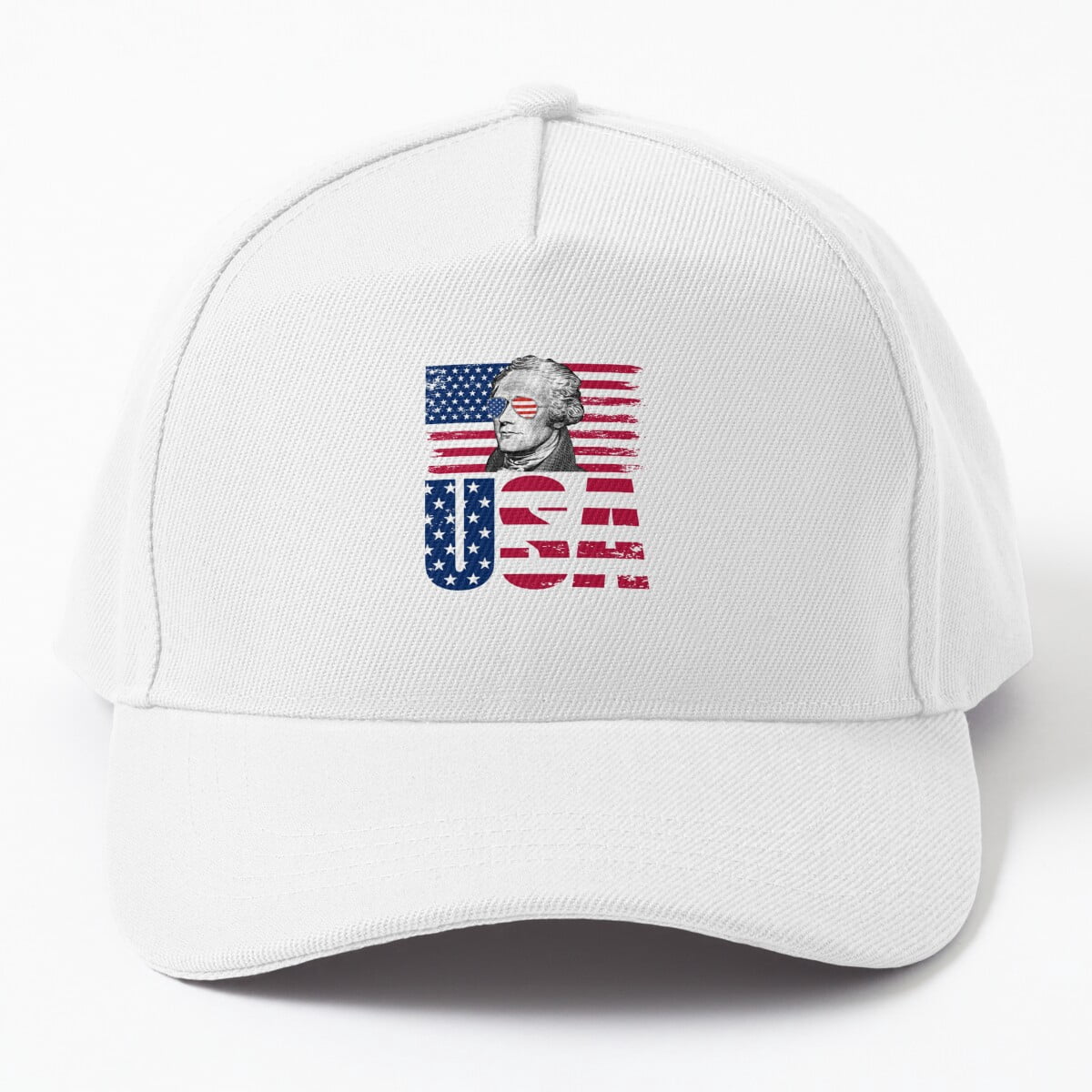 Jahat My Pronouns Are Usa Alexander Hamilton 4Th Of July Gear Cap ...