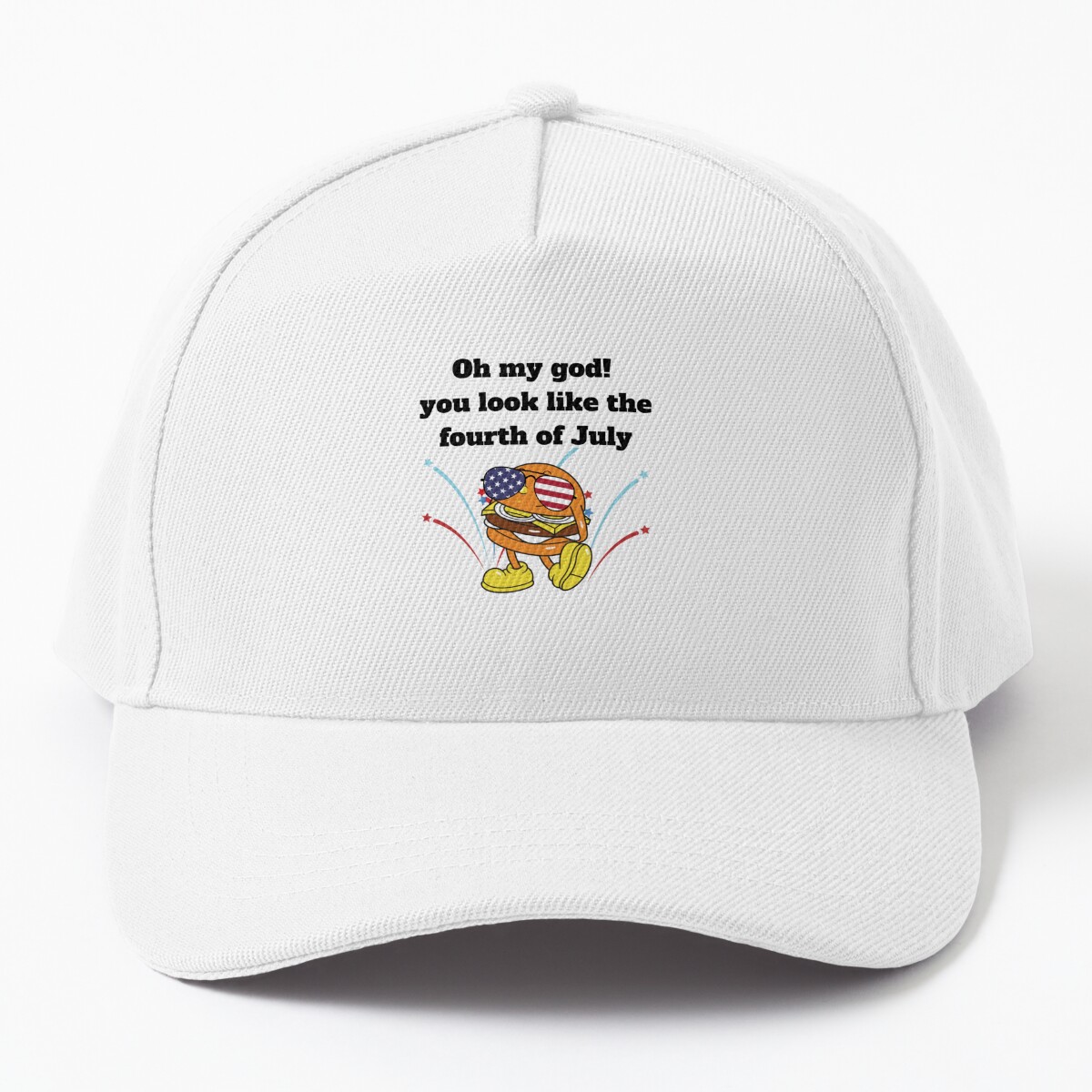 Jahat Oh My God ! You Look Like 4Th Of July Cap Baseball Cap, Hats For ...