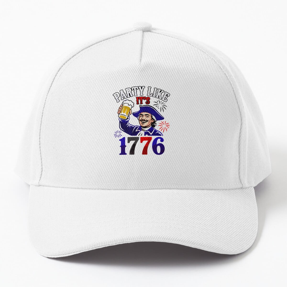 Jahat Party Like Its 1776, July 4Th, Independence Day V2, Bald Eagle Cap Baseball Cap, Hats For ...