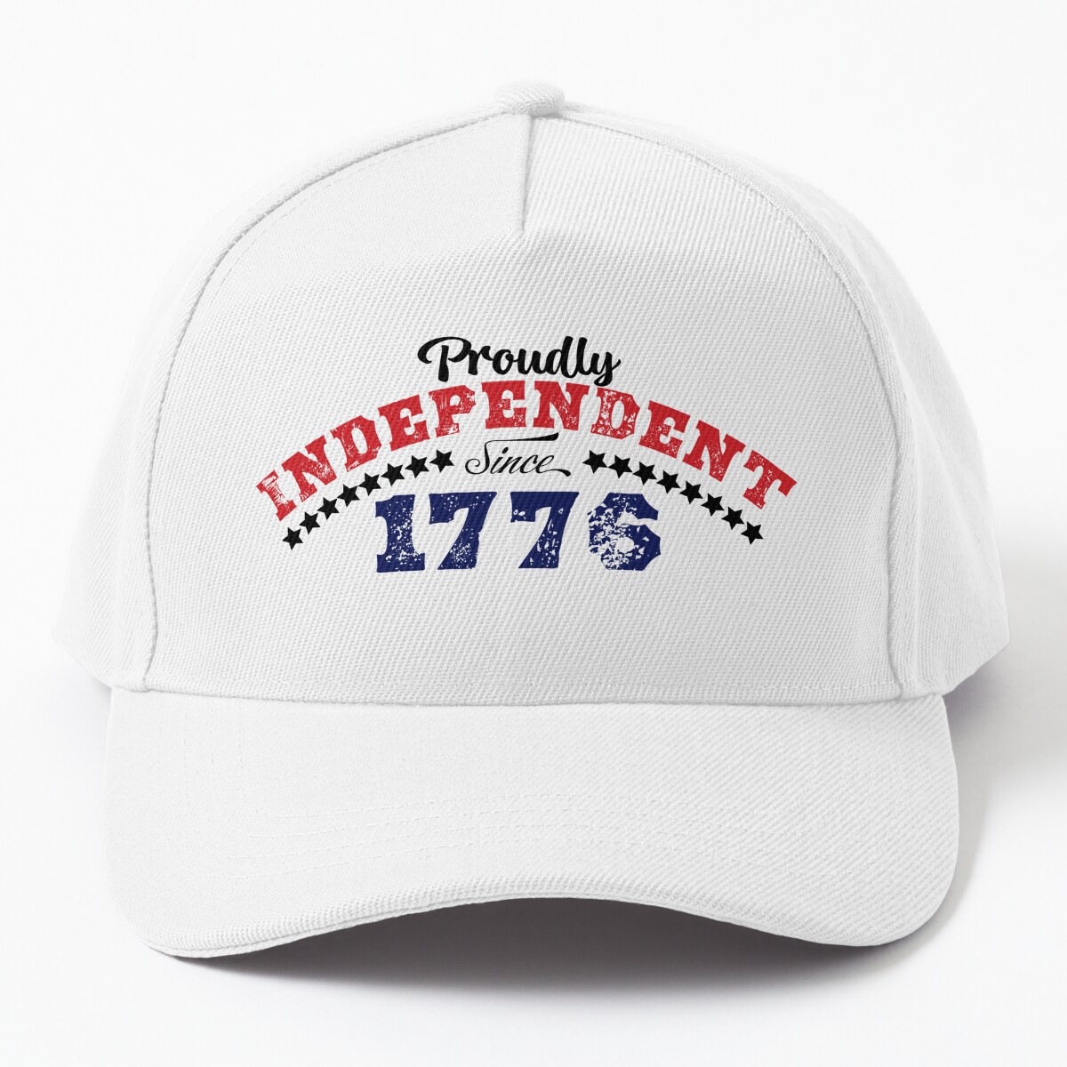 Jahat Proudly Independent Since 1776 - Fourth Of July Cap Baseball Cap ...