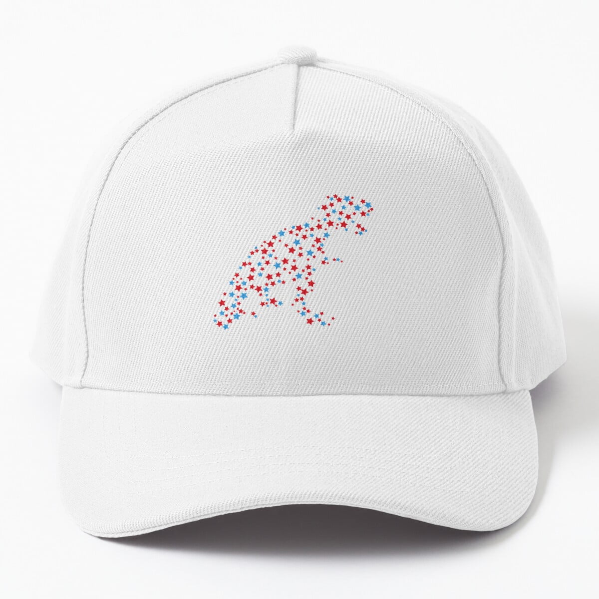 Jahat Red White Blue Stars Dinosaur T Rex Cap Baseball Cap, Hats For ...