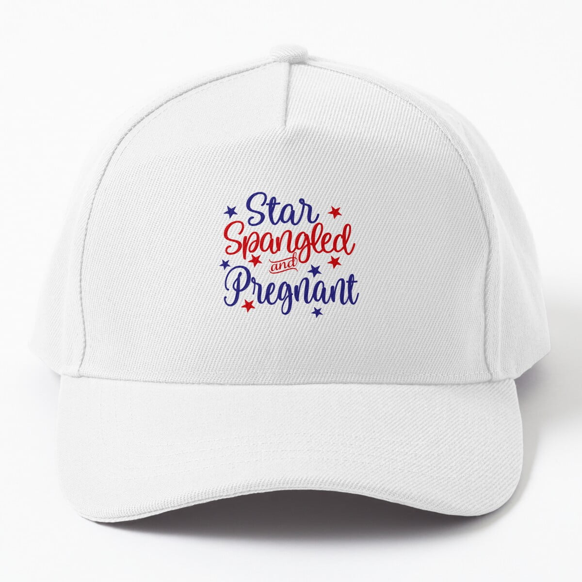 Tiny NestStar Spangled And Pregnant Cap Baseball Cap, Hats For Men ...
