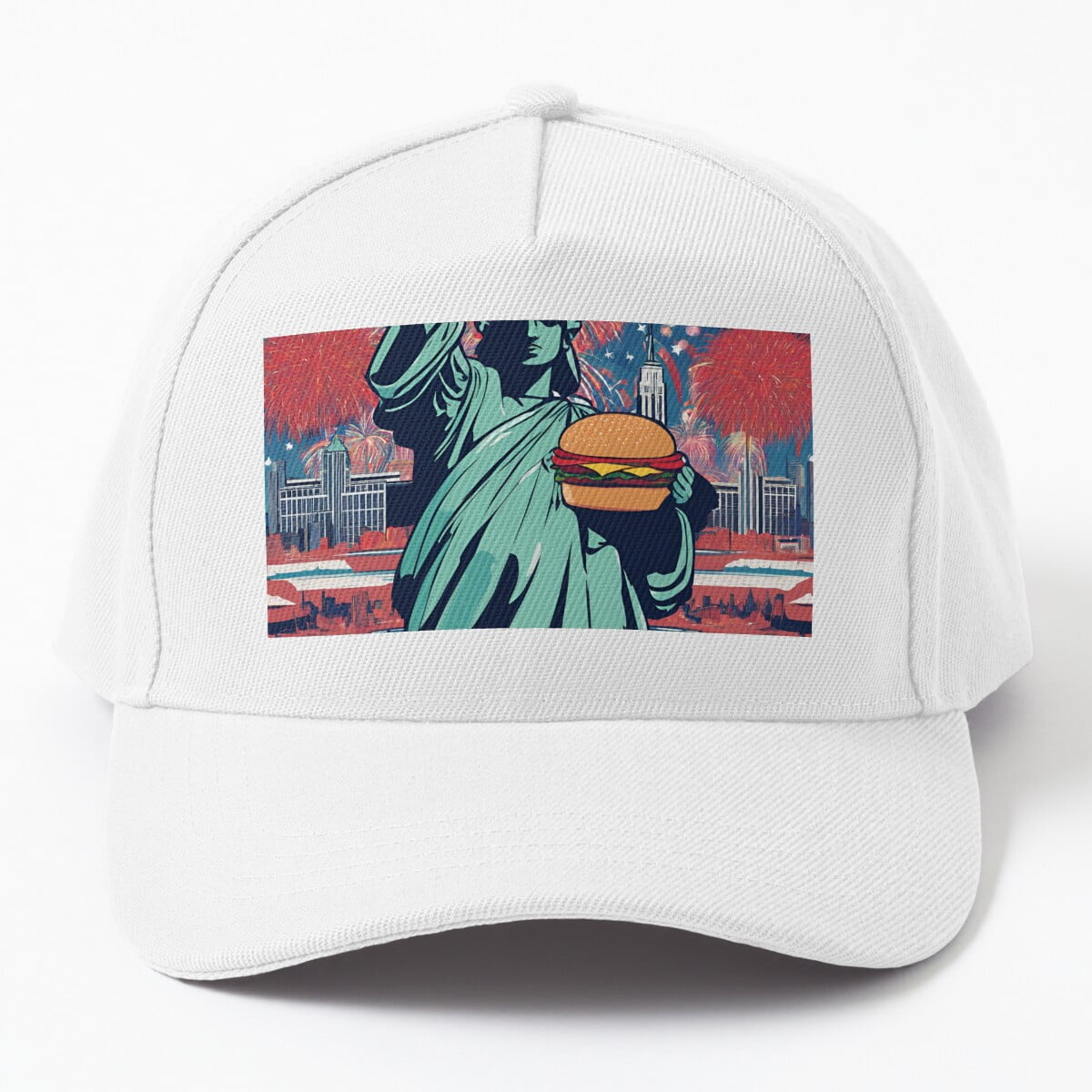 Jahat Statue Of Liberty - United States Of America Cap Baseball Cap ...