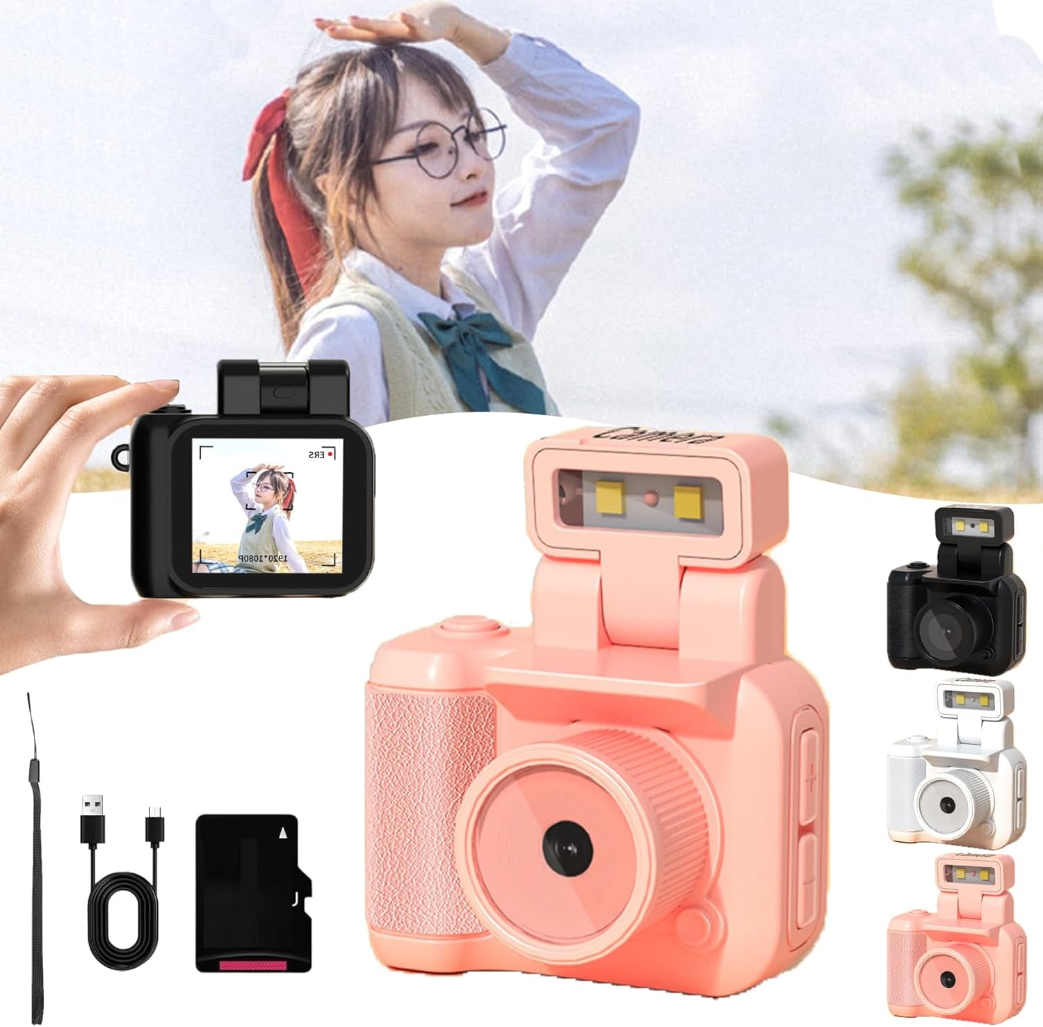 Tiny Nostalgic Camera, Keychain Camera, Retro Camera, Miniretroflex ...