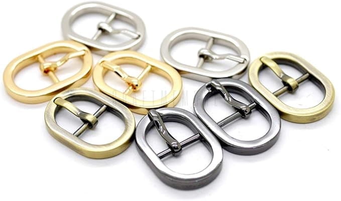 Tiny Oval Center Bar Belt Buckle Single Prong Buckles Purse Accessories ...