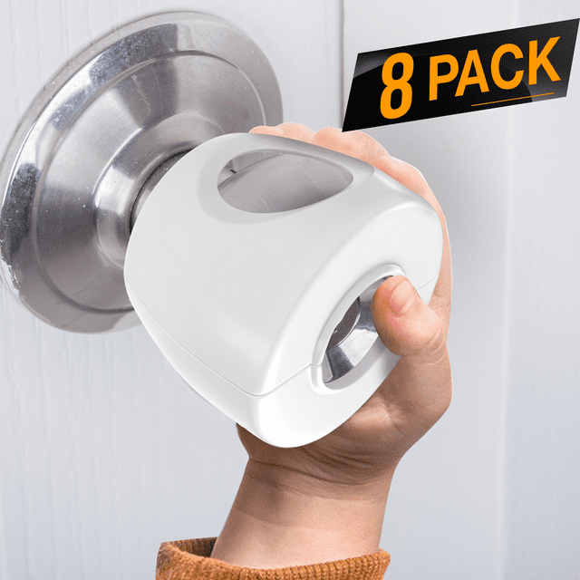 Tiny Patrol 8 Pack Child Safety Door Knob Cover - Prevent Accidental ...