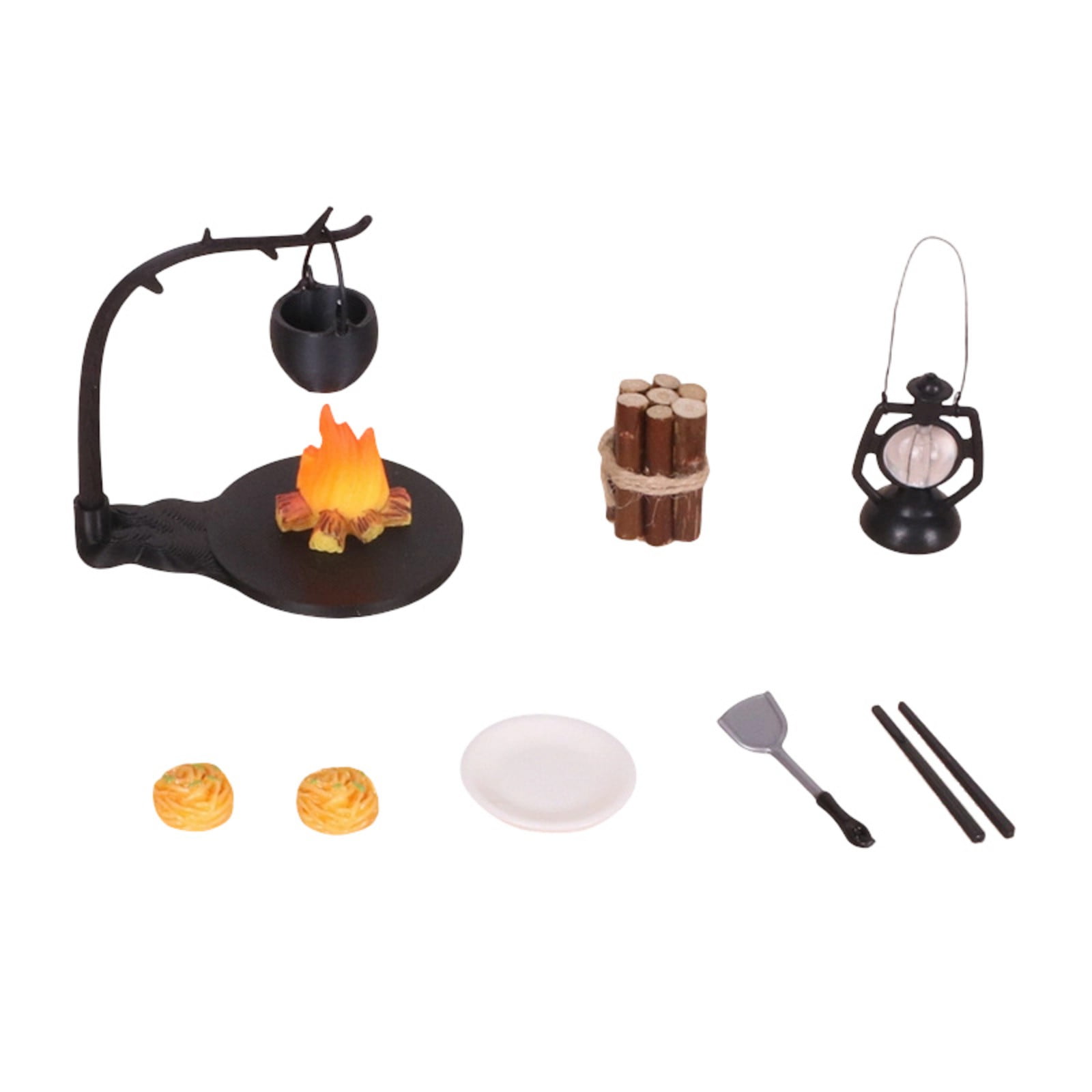 Tiny Pile Set Ideal For Outdoor Fairy Camping Displays Miniature Props ...