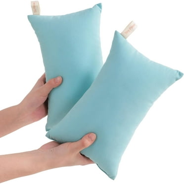 Flxxie 2 Pack Microfiber Tiny Pillows, Ultra Soft Machine Washable Mini ...