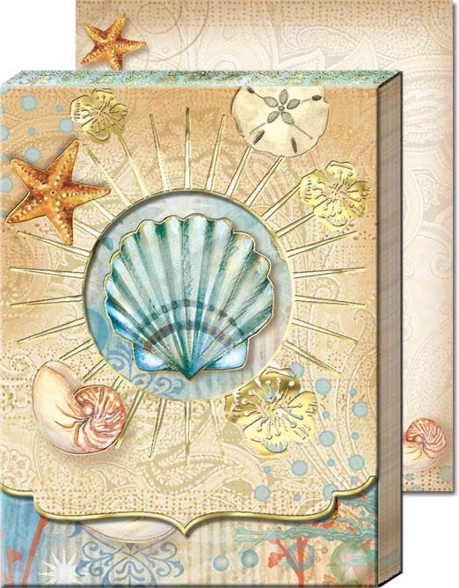 Tiny Seashells Diecut Pocket Note Pad - Walmart.com