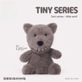 Tiny Series Plush Toy Set, Cute Fluffy Elephant & Rabbit Stuffed ...