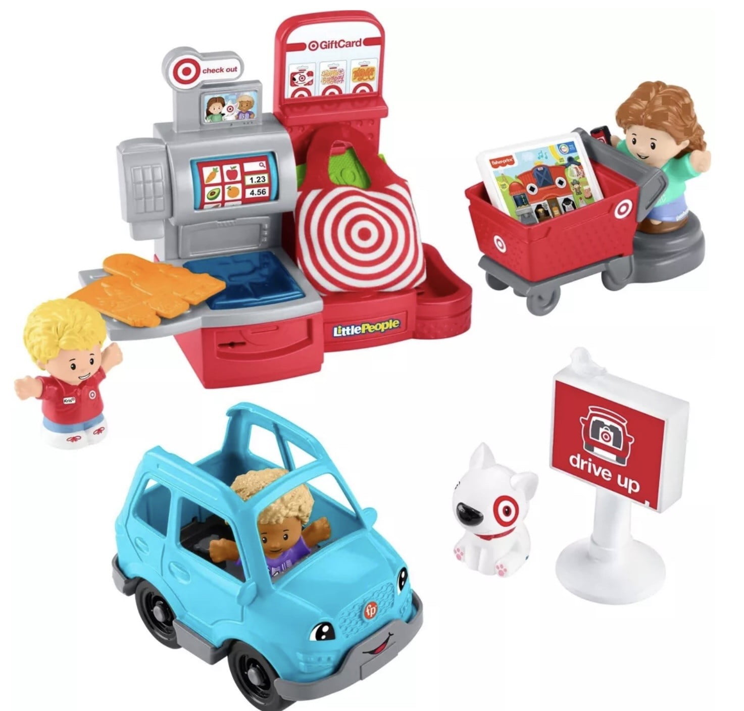 Tiny Shoppers: Fisher-Price Little People Grocery Adventure Set ...