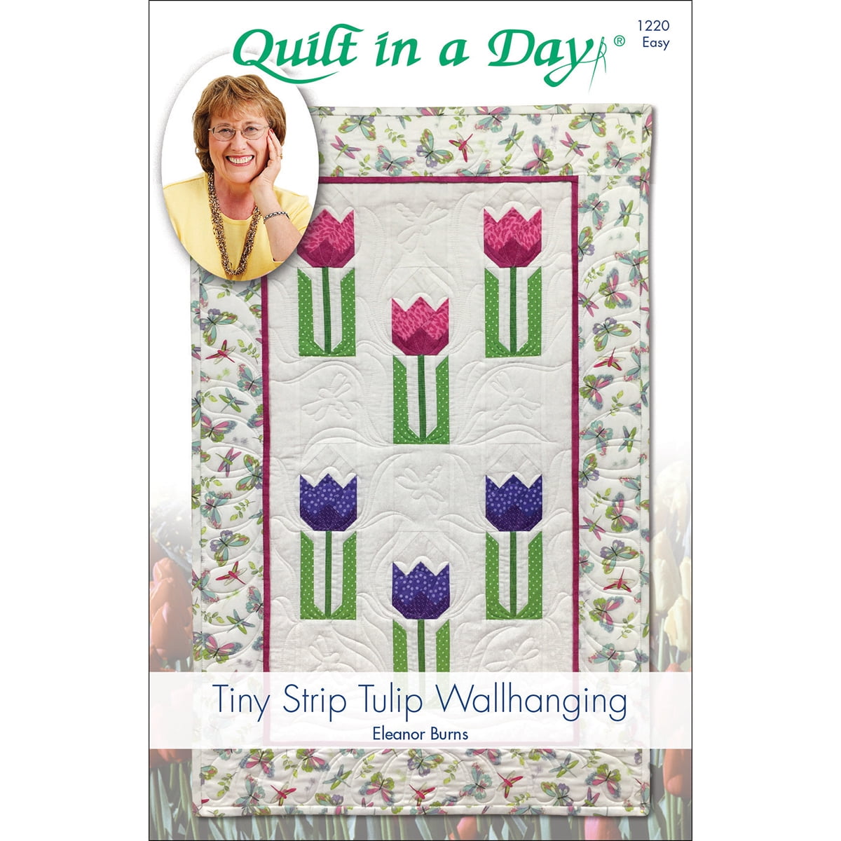 Tiny Strip Tulip Wallhanging: Eleanor Burns Signature Quilt Pattern ...