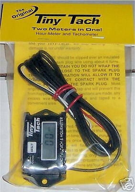 Tiny Tach Digital Tachometer and Hour Meter #TT226R 2C (TT2A) - Walmart.com