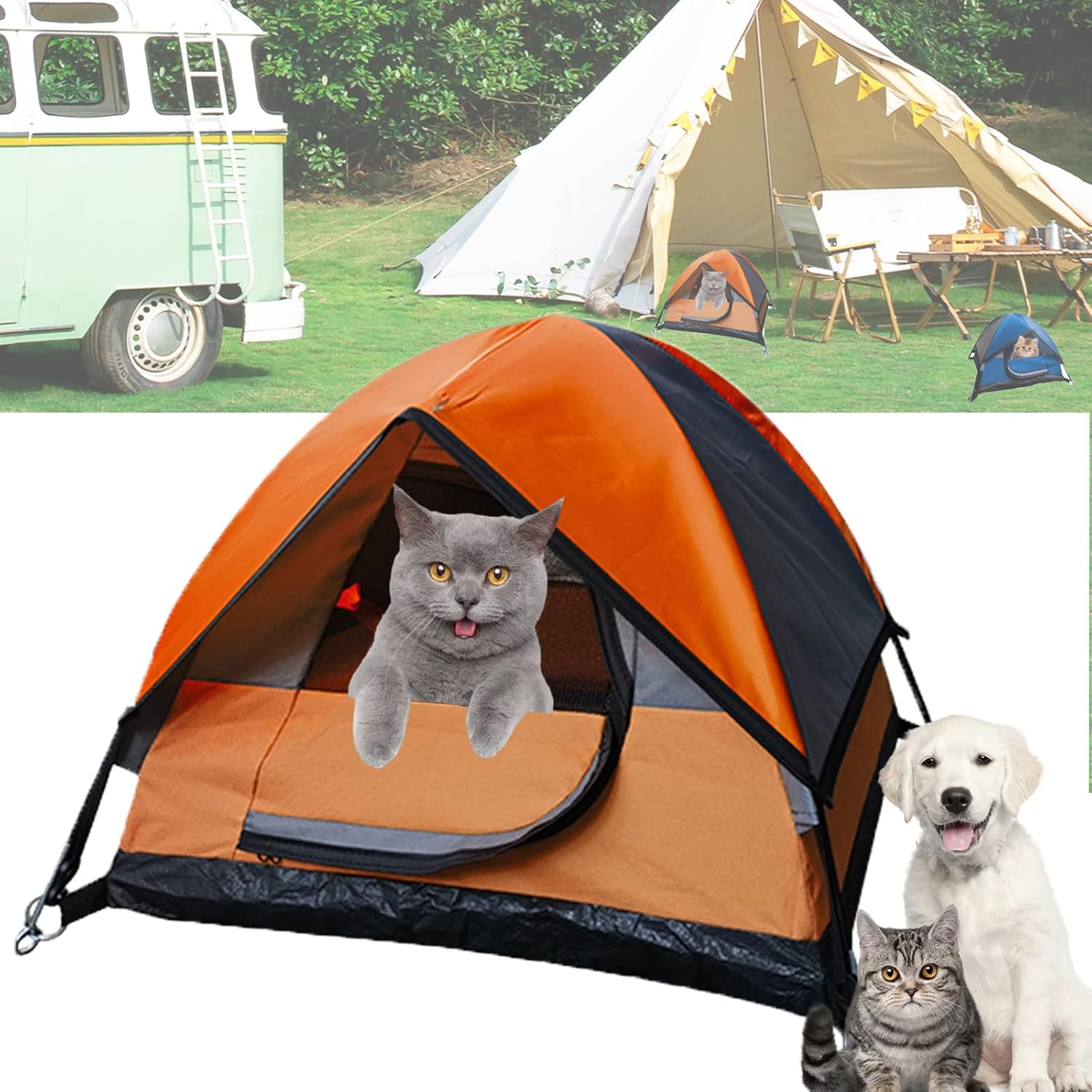 Tiny Tent for Cats, Mini Cat Tent,Display Tent,Folding Dog Houses ...