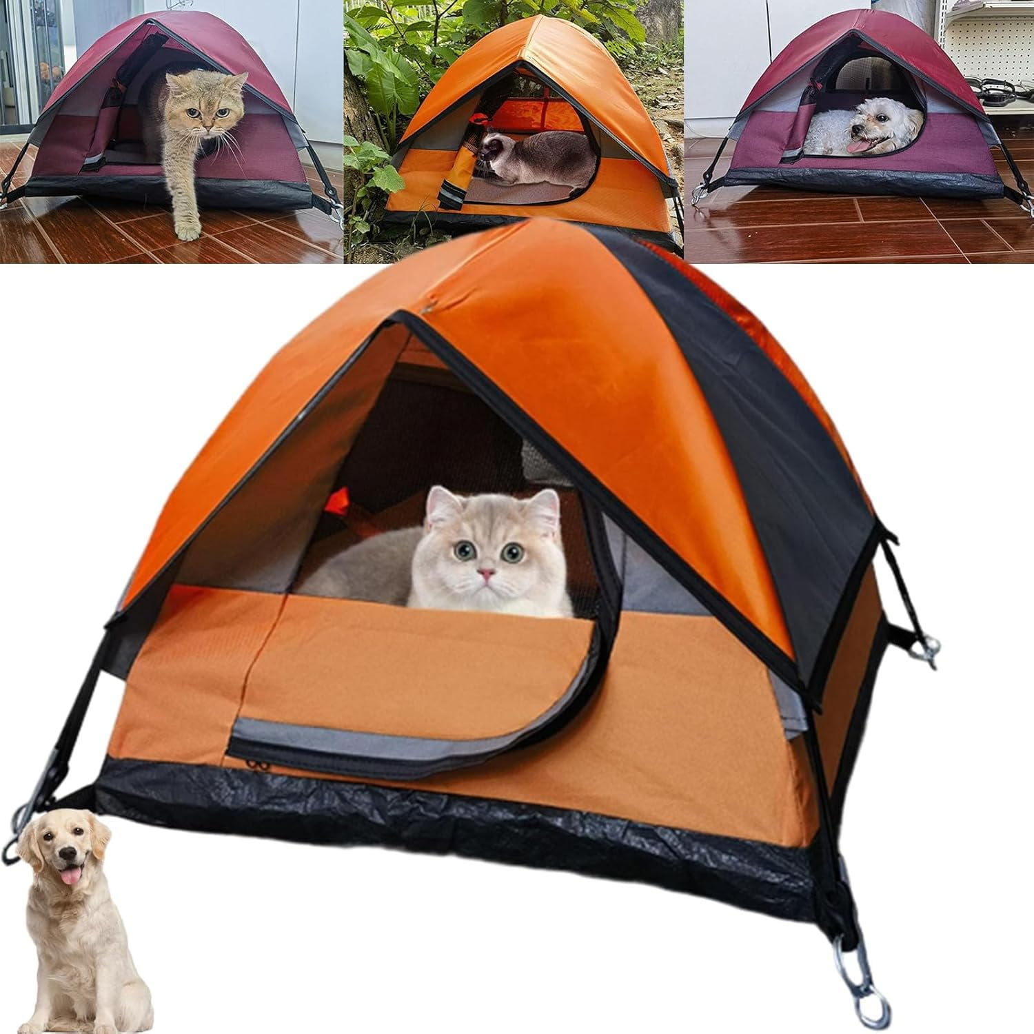 Tiny Tent-Mini Tent for Pets, Mini Display Tent with Zipper Door ...
