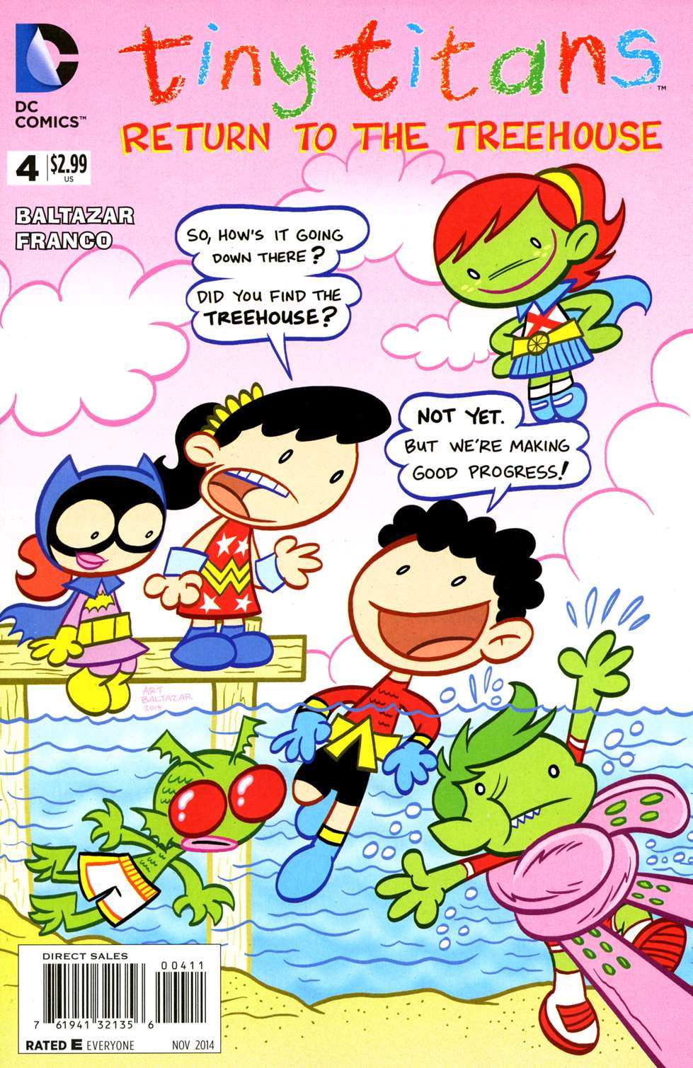 Tiny Titans: Return to the Treehouse #4 VF ; DC Comic Book - Walmart.com